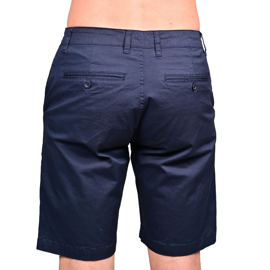 Bermuda Azul Marino Basic Hombre Beverly