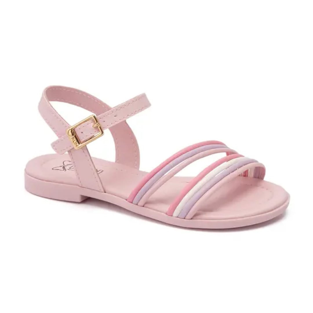 Sandalia Suami Mini Rosa Claro Infantil Klin