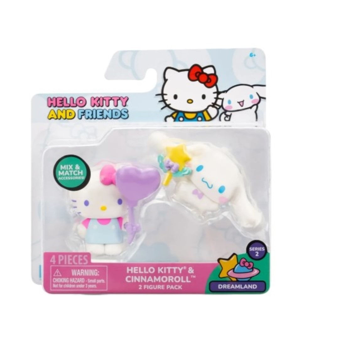 Jazwares Hello Kitty Pack 2 Fig. Hello Kitty - Unicentro Tienda Online