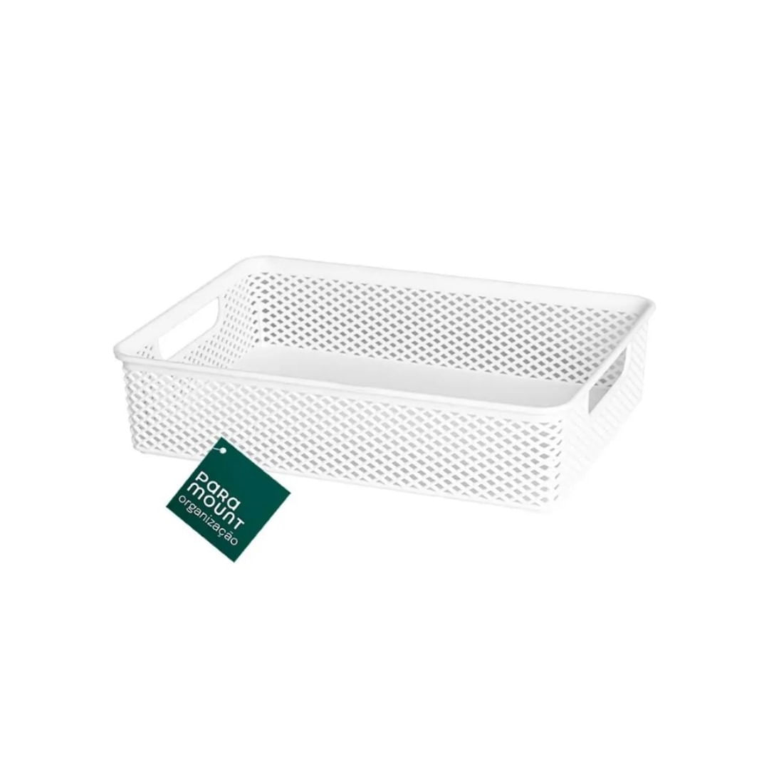 Cesto Organizador Blanco Linea Paramount - Unicentro Tienda Online