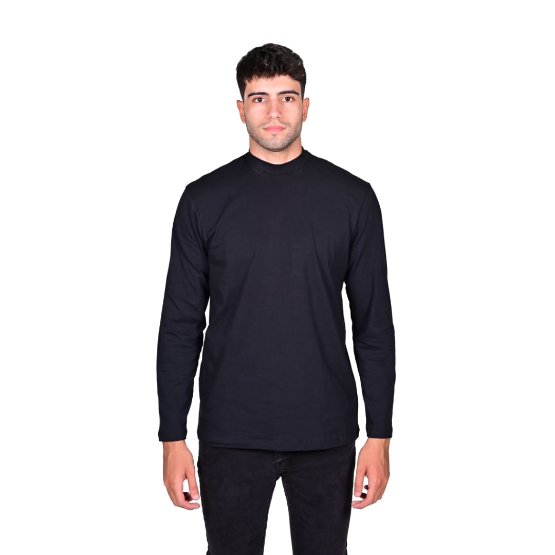 Remera Ml Negro Basica Alto Veed Hombre Connection - Unicentro Tienda ...