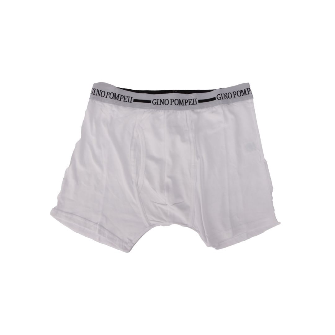 Boxer Blanco Gino Pompei - Unicentro Tienda Online