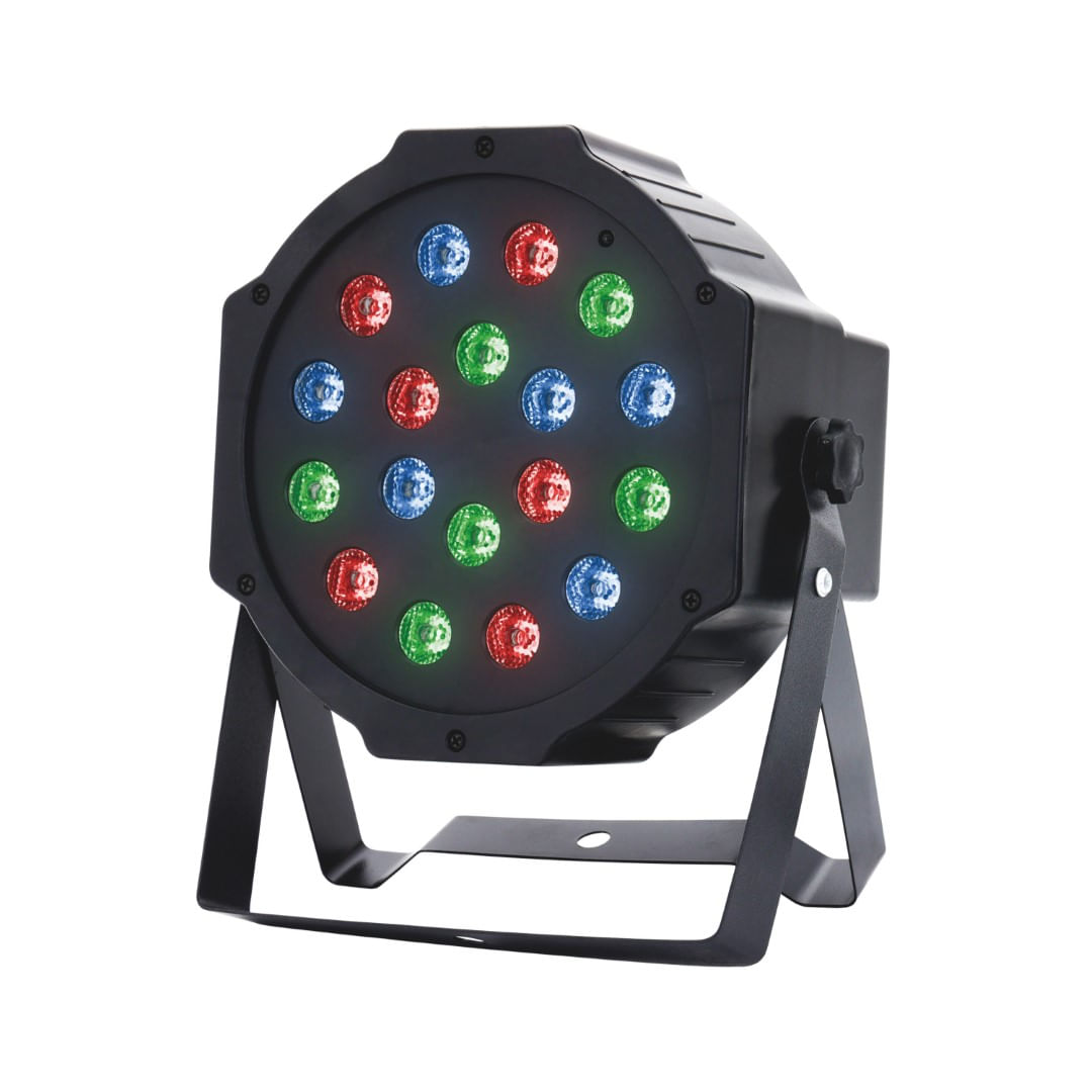 Luces Discoteca Colorido 18 Led Mega Star