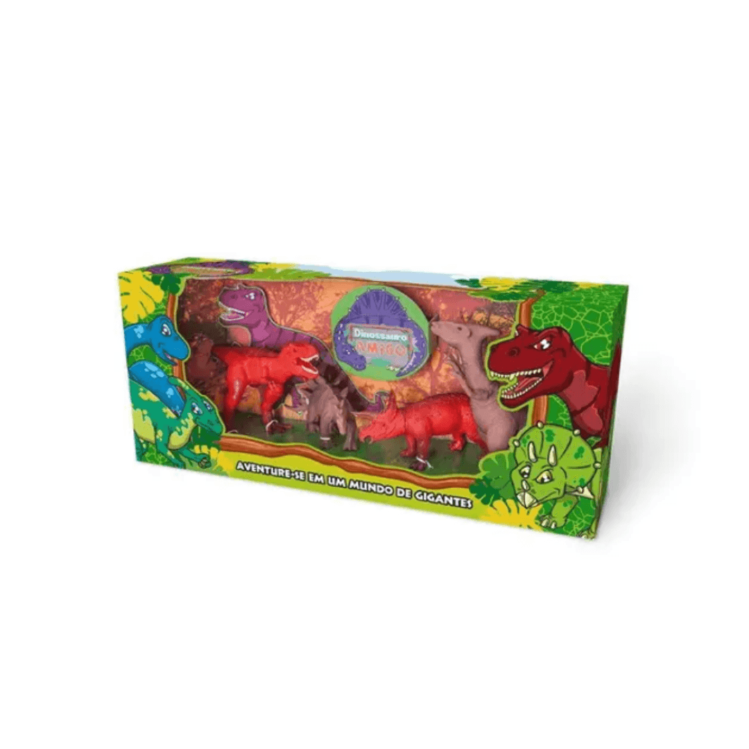 Amigo Dinosaurio 4 Piezas Super Toys - Unicentro Tienda Online